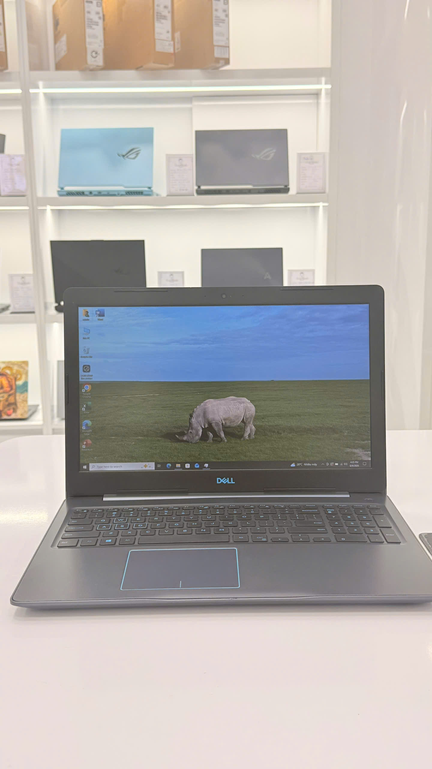 Dell G3 3579 ( I7 8750H / Ram 8 / SSD 128 + 1T HDD / GTX 1050Ti / Màn ...